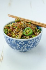 Albacore Tuna Poke - Wellness Media
