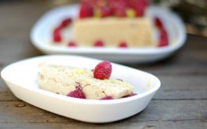 Raspberry Lemon Semifreddo